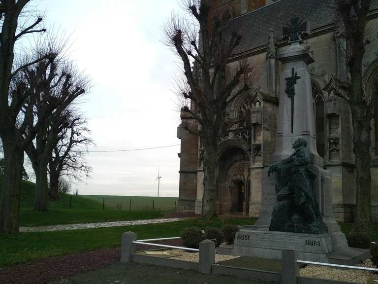 1917-Ecoust St Mein: Rennradfahren und Rennradtouren | komoot