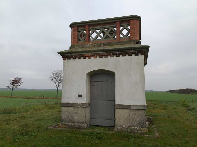 Königl. Sächs. Triangulirung Station Nr. 32 Basisende Quersa ...