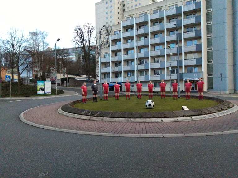 11 Freunde - Kreisel, Kaiserslautern Routes for Walking and Hiking | Komoot