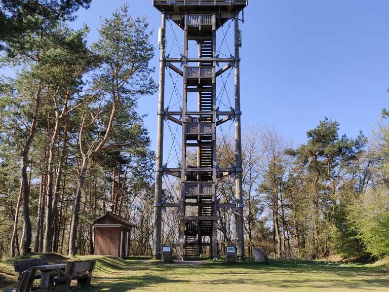 Aussichtsturm Booser Eifelturm: Wanderungen und Rundwege | komoot