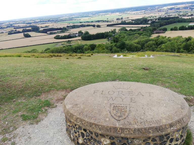 Wye Crown Millennium Stone: Wanderungen und Rundwege | komoot