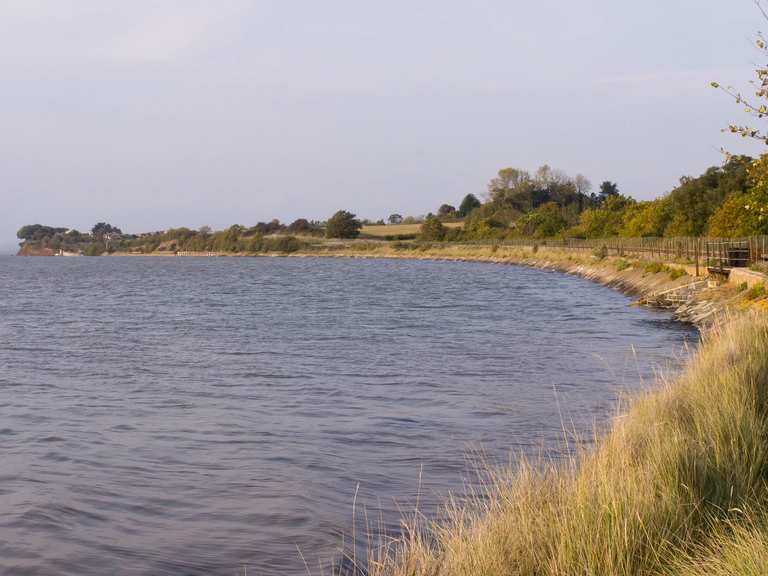 Naar de Ronde & de Exe Estuary lus vanuit Lympstone Village | wandeling ...