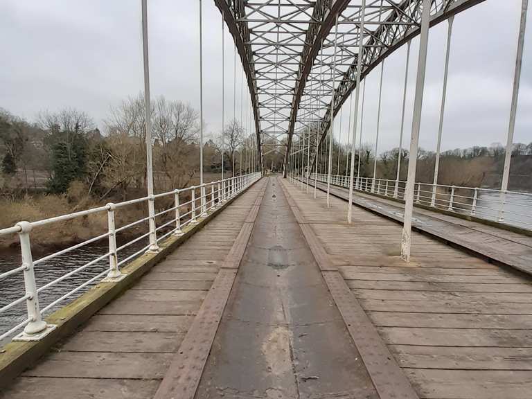 Hagg Bank Bridge (Wylam Bridge) - Cycle Routes and Map | Komoot