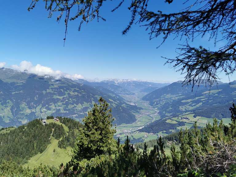 Gerlosstein – Blick auf den Gerlosstein Rondje vanuit Hainzenberg ...
