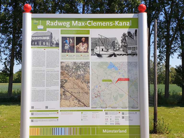 Max-Clemens-Kanal-Teilstück Maxhafen bis Clemenshafen: Radtouren und ...