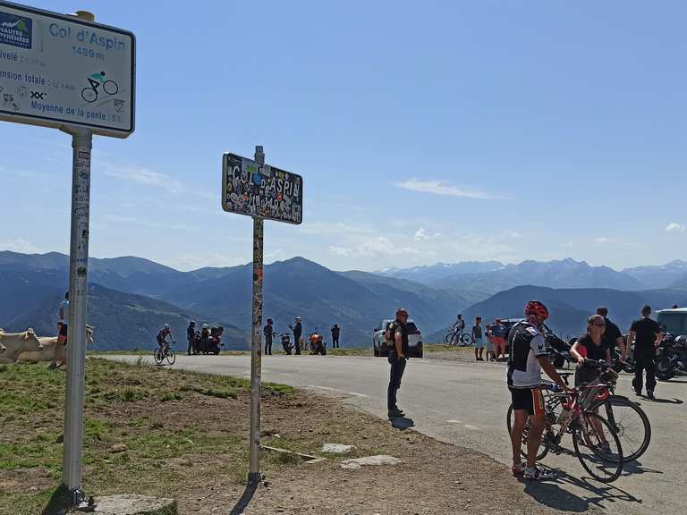 Col d'Aspin Road Cycle Routes and Map | Komoot