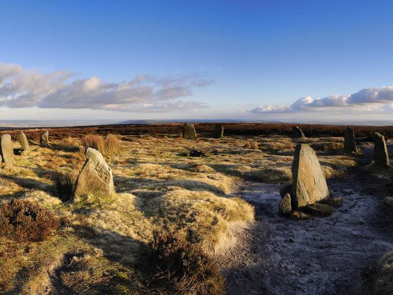The Cow & Calf, 12 Apostles Stone Circle & a Stanza Stone loop — Ilkley ...