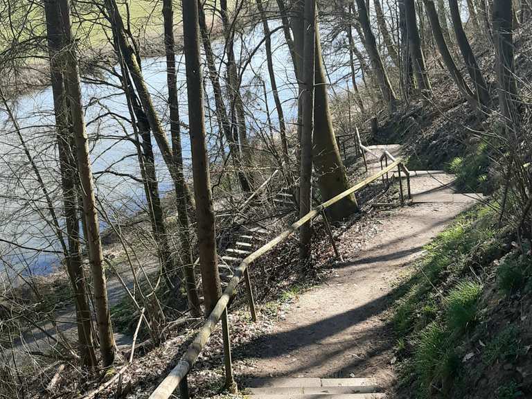 Entlang der Jeetzel – Pause und auf die Elbe blicken Rondje vanuit ...