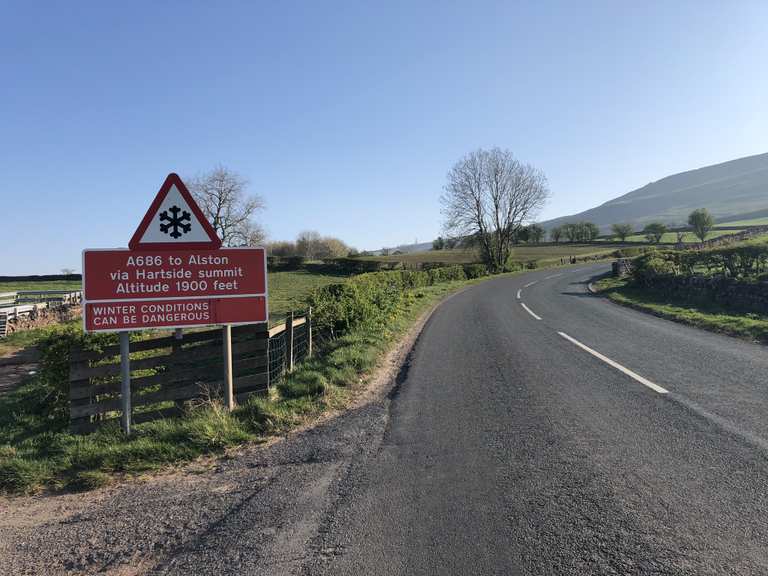Hartside Fell - Road Cycle Routes and Map | Komoot