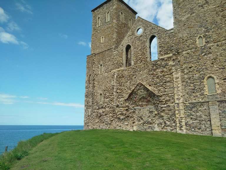 Reculver Towers - Cycle Routes and Map | Komoot