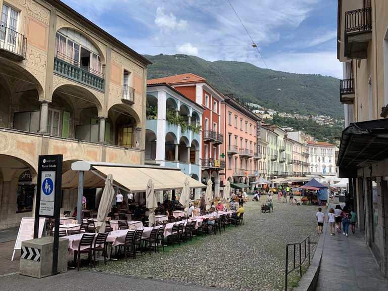 Trail Tra Brè e Val Rasa − giro ad anello da Locarno | 산악자전거 라이딩 | Komoot