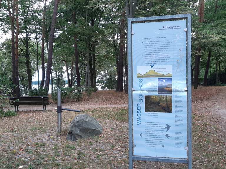 Piedra de la divisoria de aguas de Wandlitz: Rutas de senderismo y ...