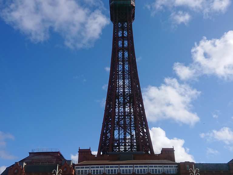 Blackpool Tower - Cycle Routes and Map | Komoot