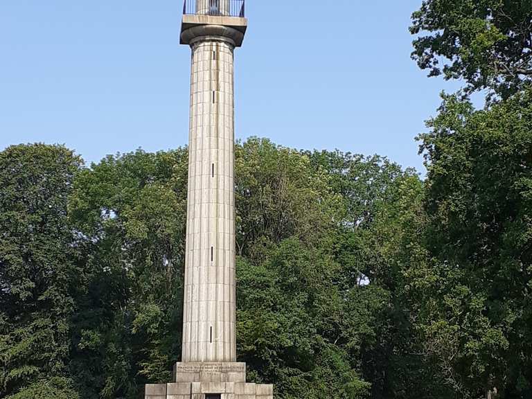 Bridgewater Monument at Ashridge Estate. Routes for Walking and Hiking ...
