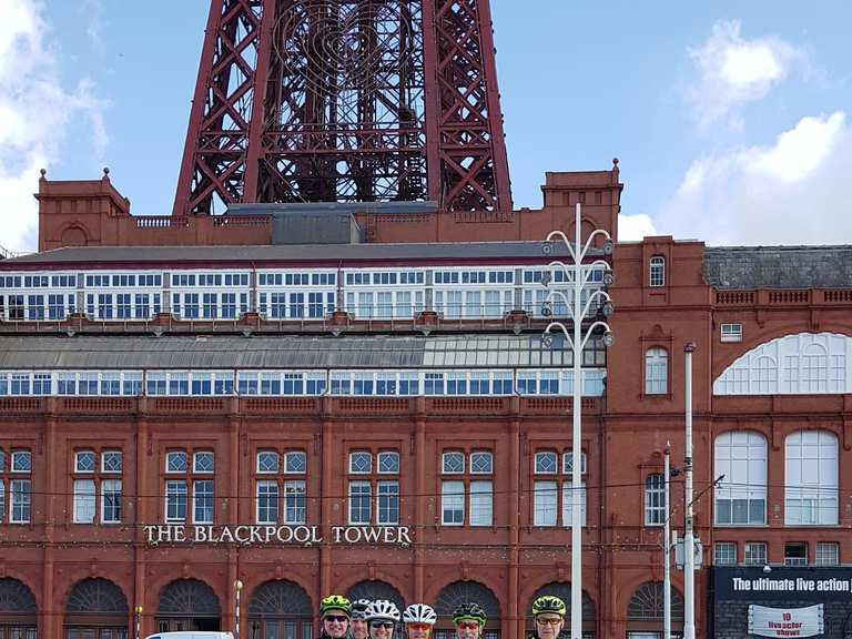 Blackpool Tower - Cycle Routes and Map | Komoot