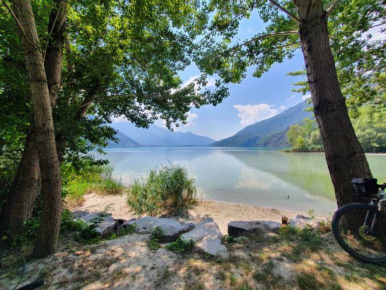 Lago di Mezzola: Mountainbike-Touren und -Trails | komoot