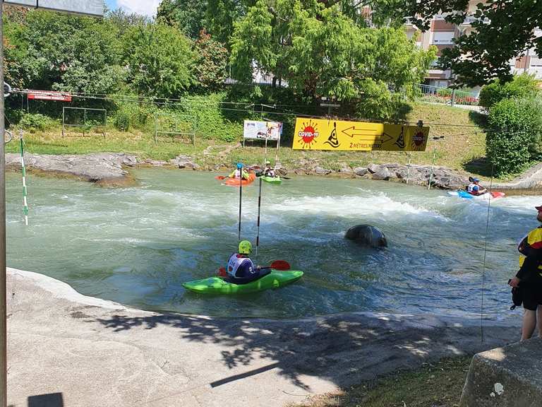 Parc des eaux Vives de Huningue Cycle Routes and Map | Komoot