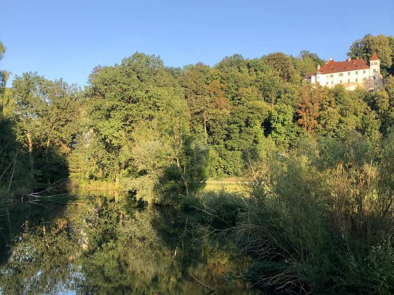 Blick auf Schloss Klingenstein - Cycle Routes and Map | Komoot