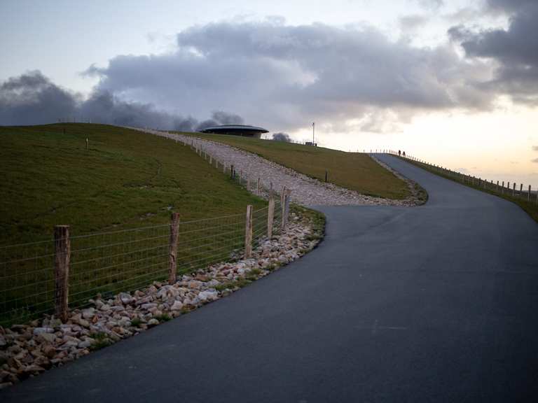 Beklimming naar Col du VAM vanaf het Ronde van Drenthepad wiellerroutes ...
