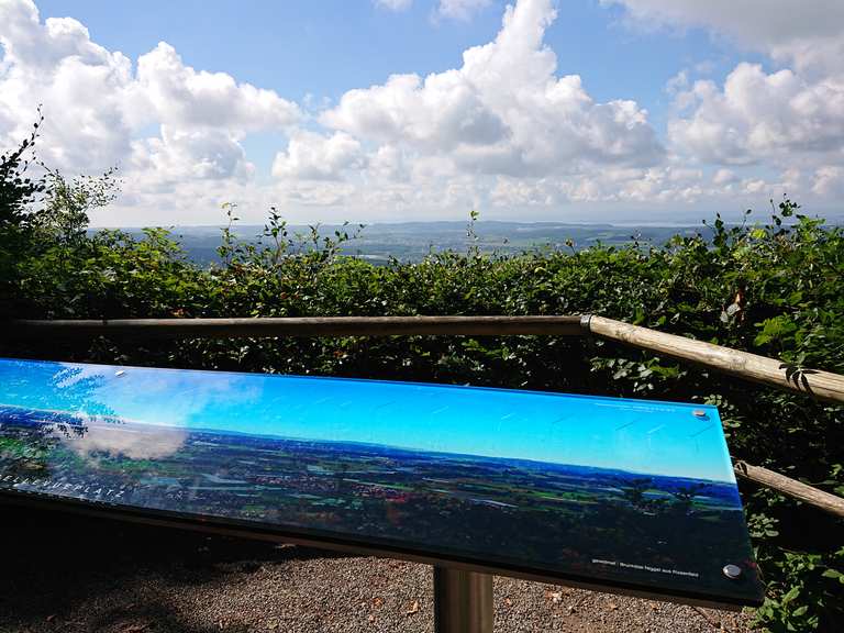 Schöne Aussicht auf das Salemer Tal: Mountainbike-Touren und -Trails ...