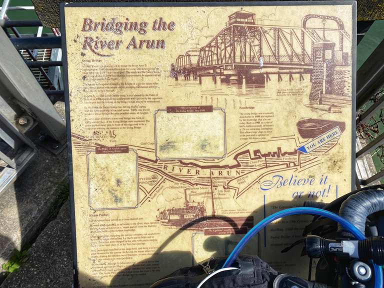 River Arun Bridge Road Cycle Routes and Map | Komoot