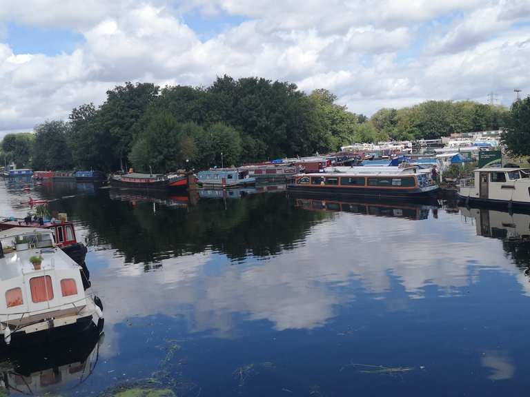 River Lea towpath Cycle Routes and Map | Komoot