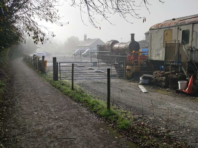 Bitton railway cafe - Cycle Routes and Map | Komoot