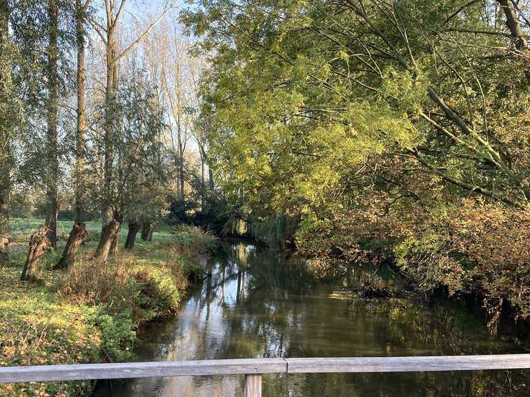 Langs de rivier De Dommel fietsroutes en kaart | Komoot