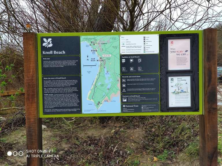 Agglestone Rock & Studland Bay loop from Sandbanks ferry — Isle of ...