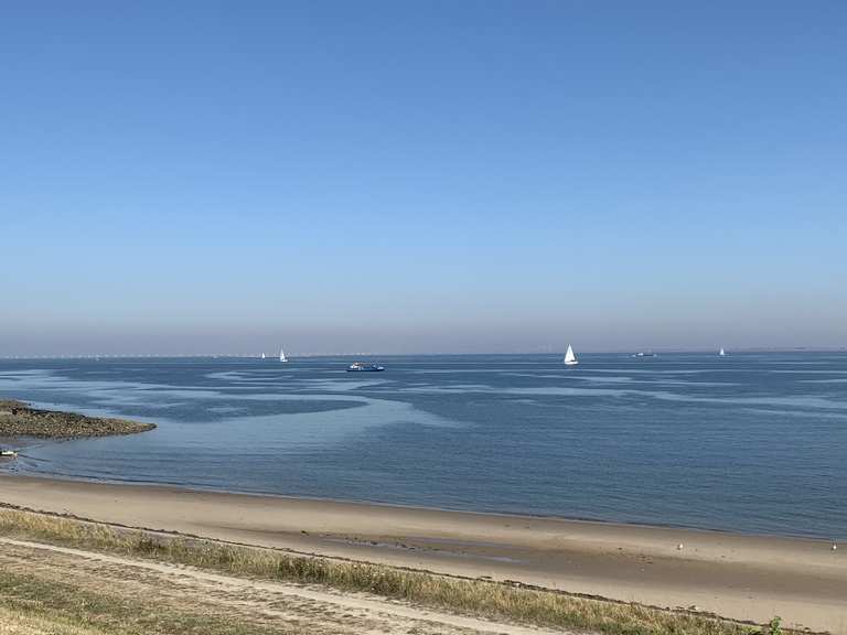 Strand Wemeldinge - Promenade: Wanderungen und Rundwege | komoot