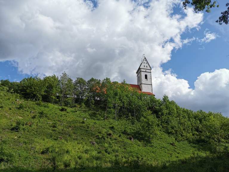 Bussen Kirche – Schöpfungsweg Bussen Runde von Offingen | Wanderung ...