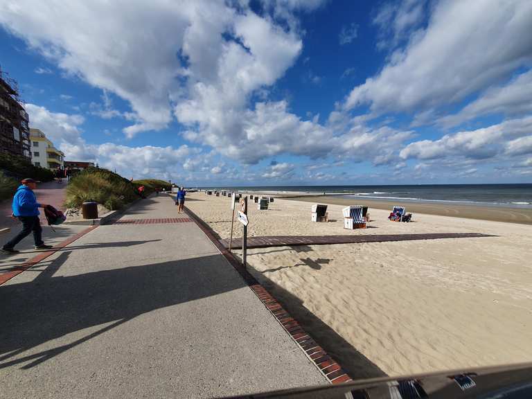 Wangerooge Strand: Wanderungen und Rundwege | komoot