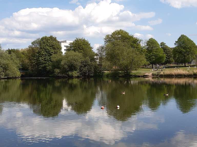 Mühlenteichpark Wandsbek : Radtouren und Radwege | komoot