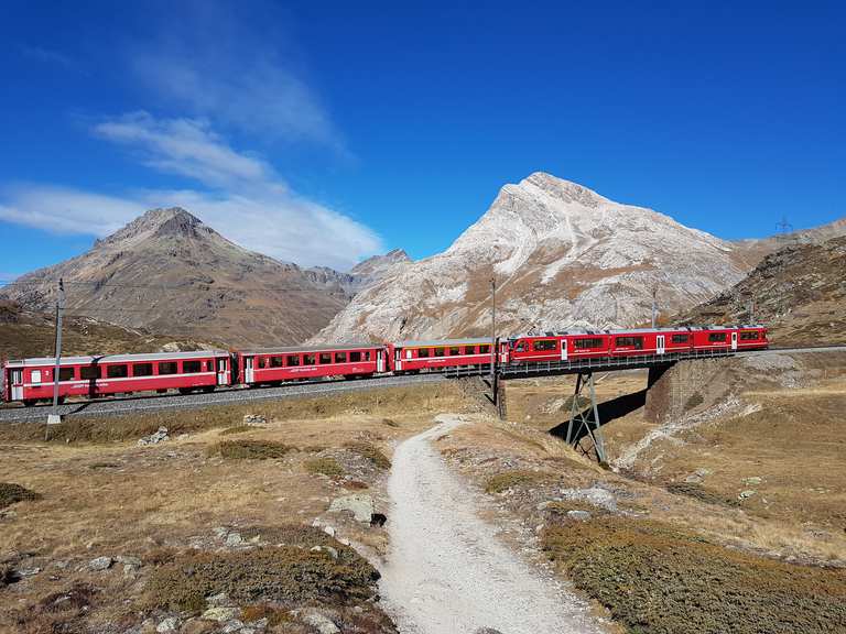 Bernina Express - The Parallel Trail Mountain Bike Trails & Tracks | Komoot