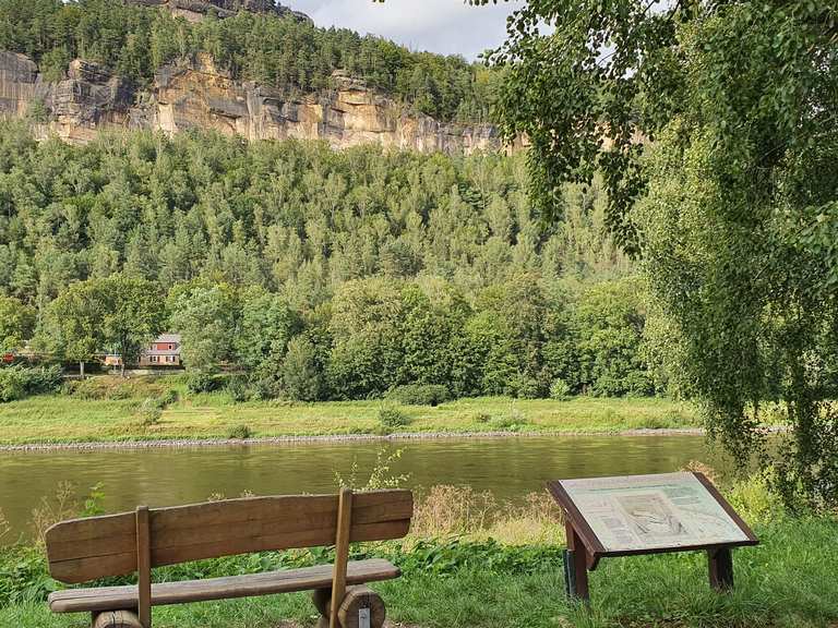 Small bastion" rock formation - Cycle Routes and Map | Komoot