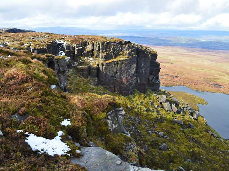 Cuilcagh Mountain Summit Cairn Routes for Walking and Hiking | Komoot