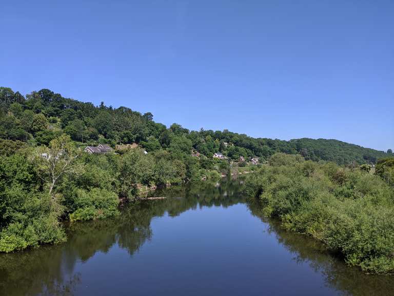 Hoarwithy Bridge – Hole-in-the-Wall Loop from Ross-on-Wye | bike Tour ...