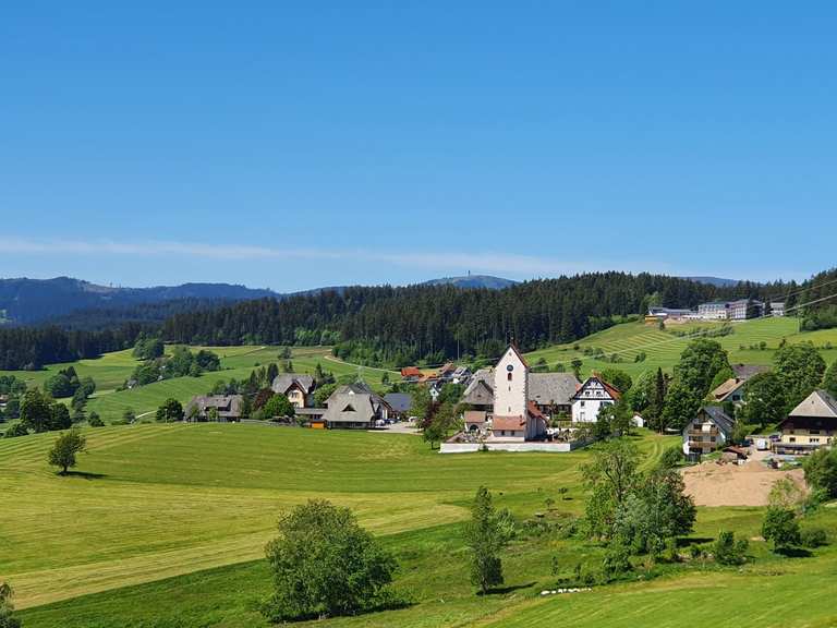 Blick auf Saig: Wanderungen und Rundwege | komoot