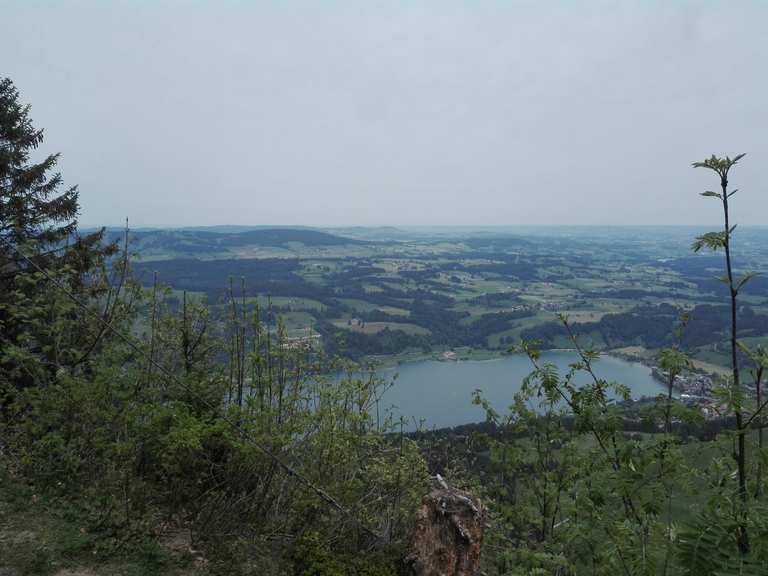 View of Großer Alpsee from Gschwender Horn: Wanderungen und Rundwege ...