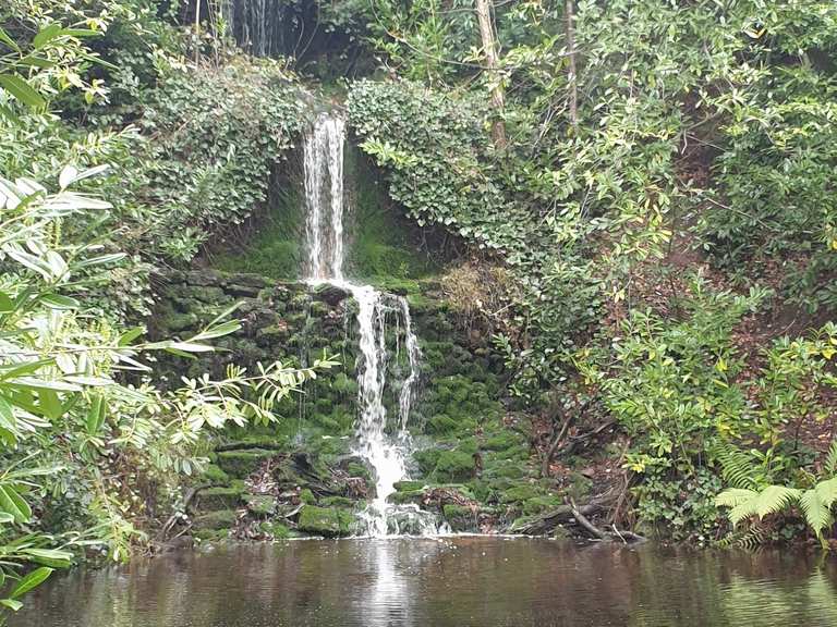 Tillingbourne Waterfall (periodically) Routes for Walking and Hiking ...