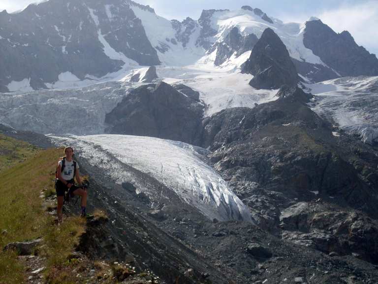 Blick ins Val Roseg Routes for Walking and Hiking | Komoot