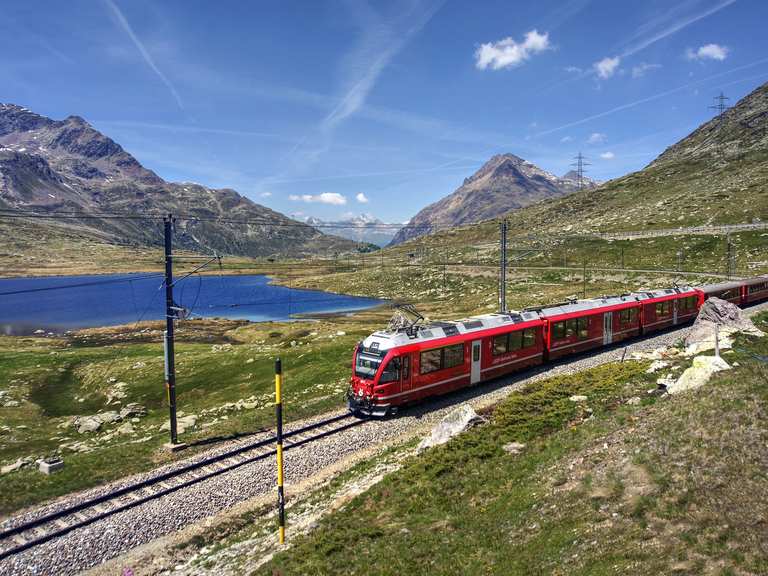 Bernina Express - The Parallel Trail Mountain Bike Trails & Tracks | Komoot