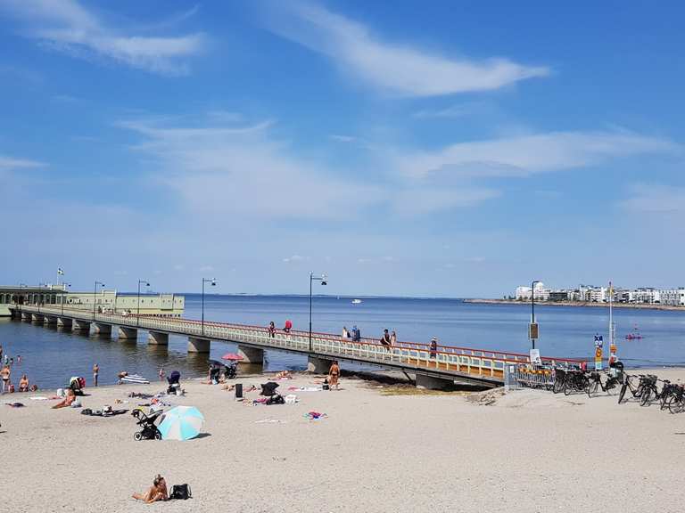 Ribersborgs beach Cycle Routes and Map | Komoot