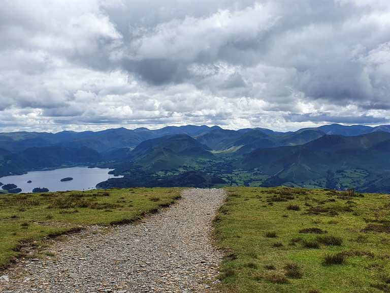 Skiddaw loop from Keswick — Lake District National Park | hike | Komoot