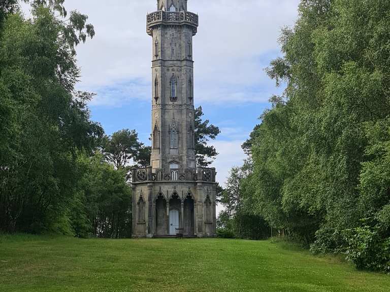 River Aln & Hulne Park loop from Alnwick | hike | Komoot