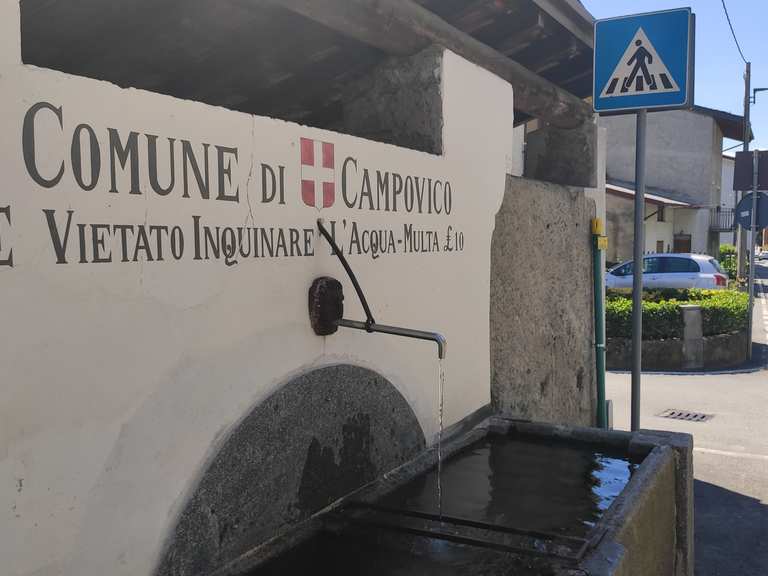 Sentiero Valtellina da Nuova Olonio a Talamona — Giro ad anello | road ...