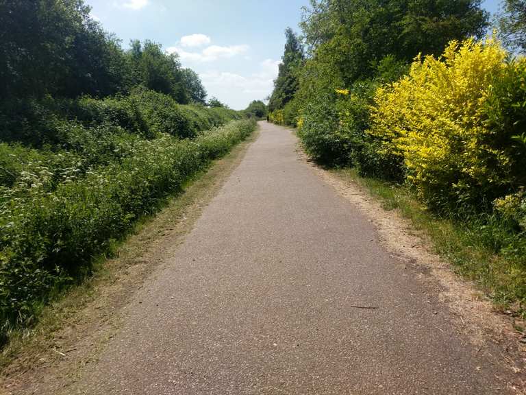 River Lee Navigation Cycleway - Road Cycle Routes and Map | Komoot