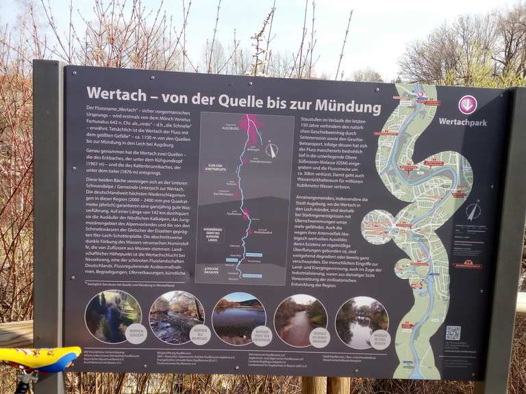 Wertach und Stausee im Wertachpark: Mountainbike-Touren und -Trails ...