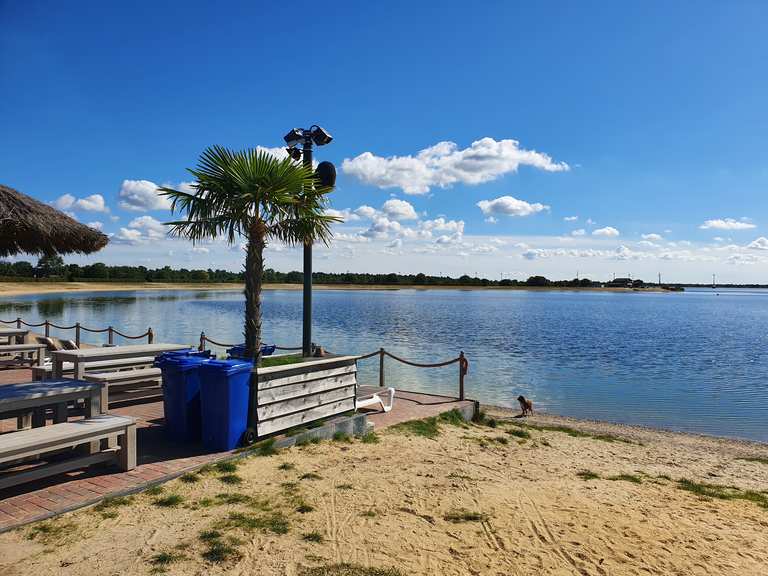 Speicherbecken Geeste (Nordseite mit Strandabschnitt) : Radtouren und ...
