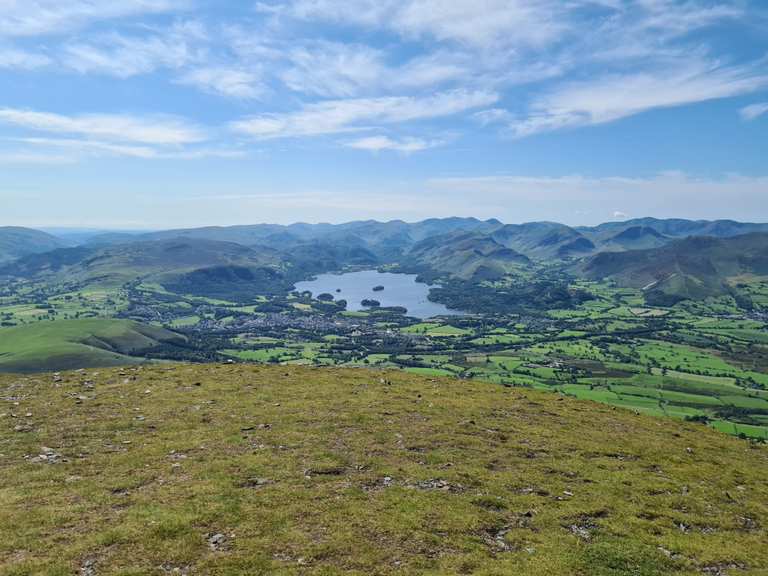 Skiddaw loop from Keswick — Lake District National Park | hike | Komoot
